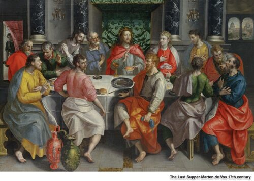 How Multiple Versions of the Last Supper Show Food Portion Size History